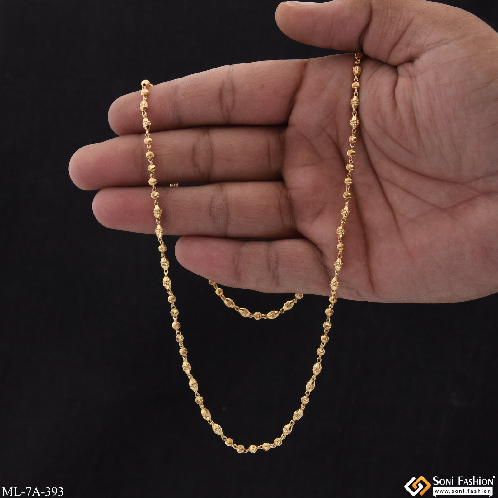 Decorative Design Best Quality Gold Plated Mala for Men - Style A393 ...