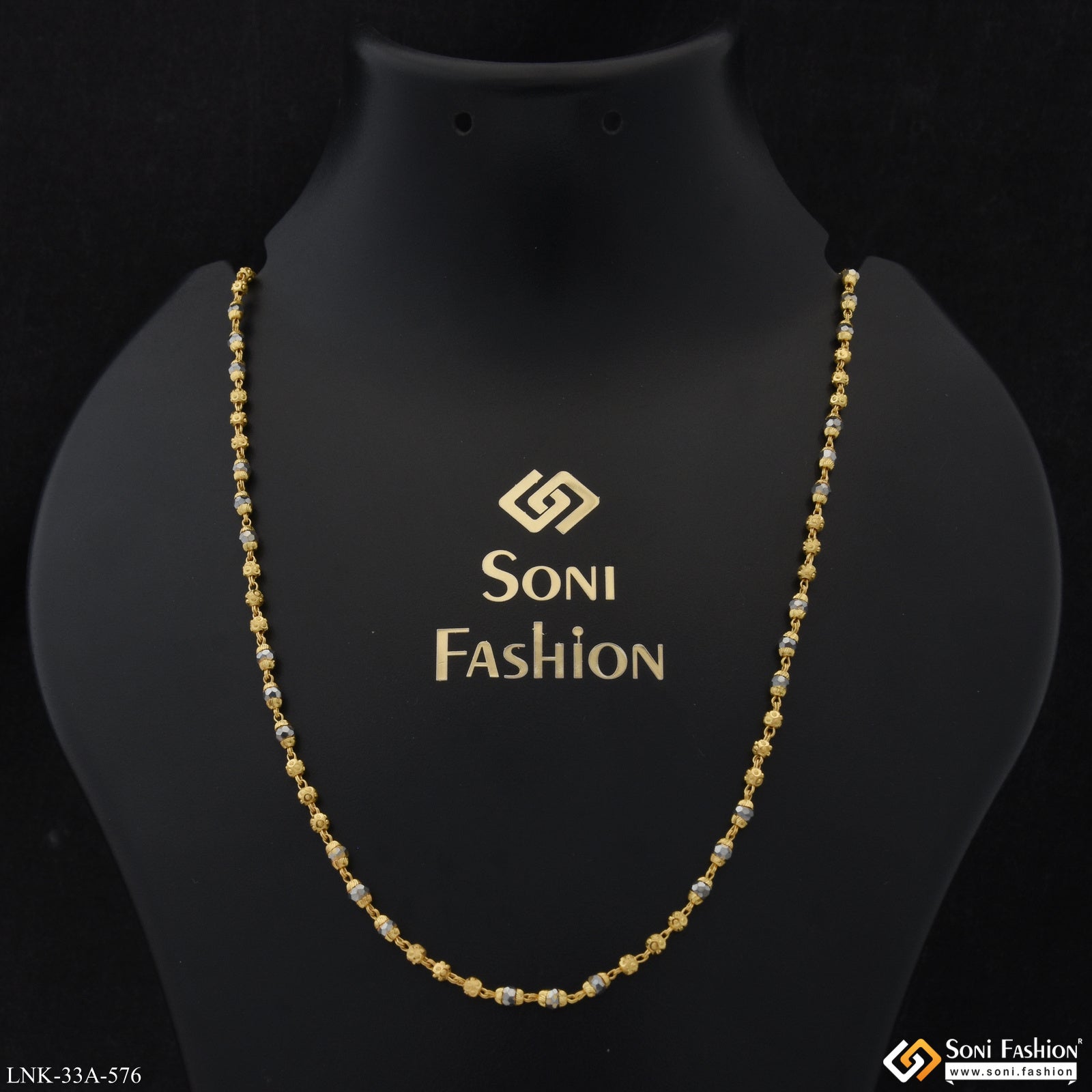 1 Gram Gold Plated Exclusive Design Mala for Women - Style A576 – Soni ...